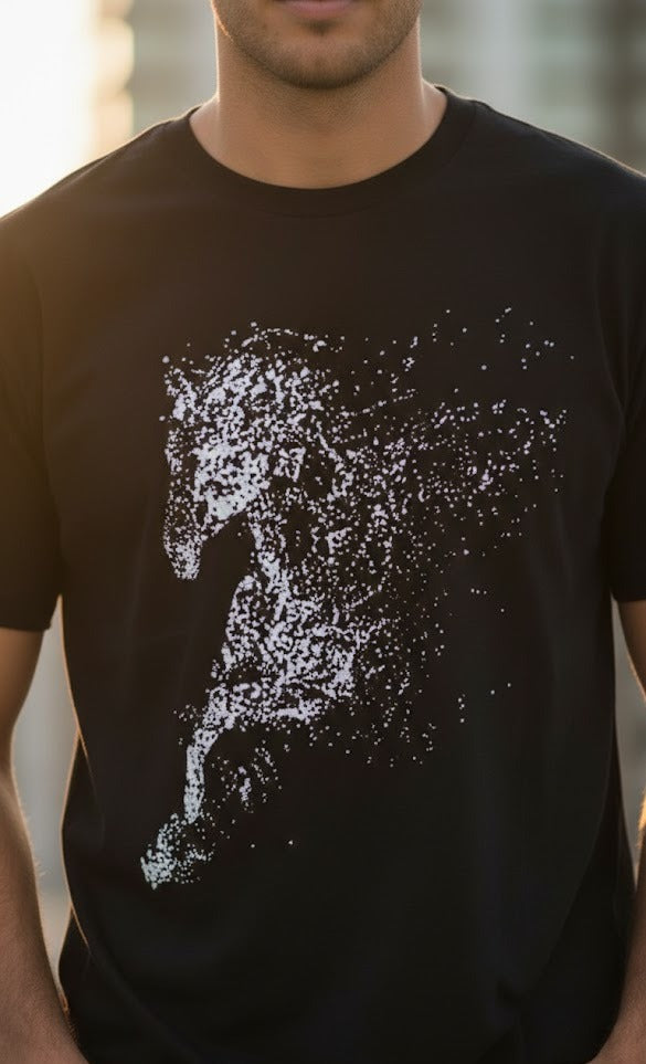 Abstract Horse Graphic T-Shirt – GoMango.Shop